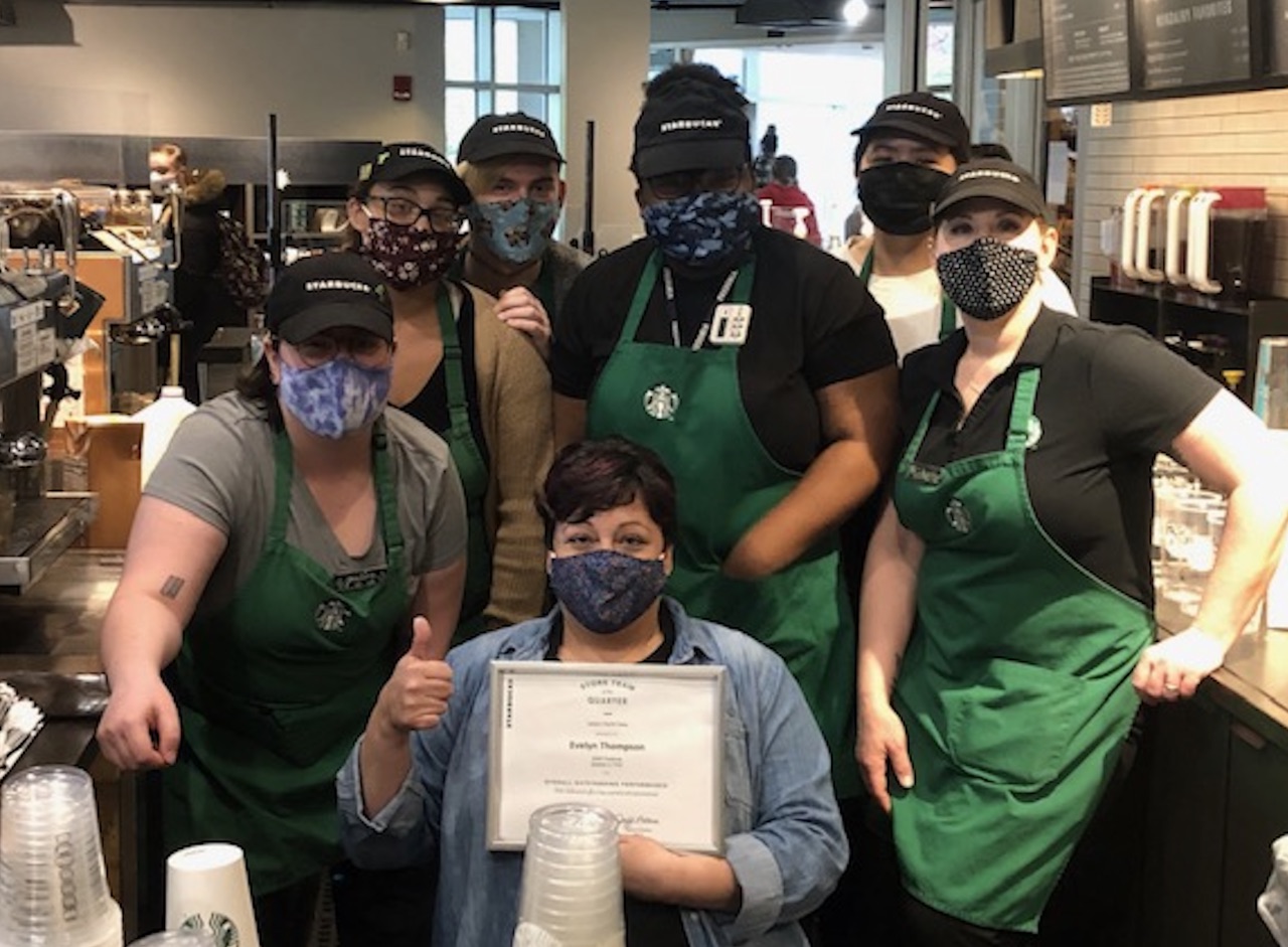 Area Starbucks manager wins ‘Leader of the Quarter’ award | News ...
